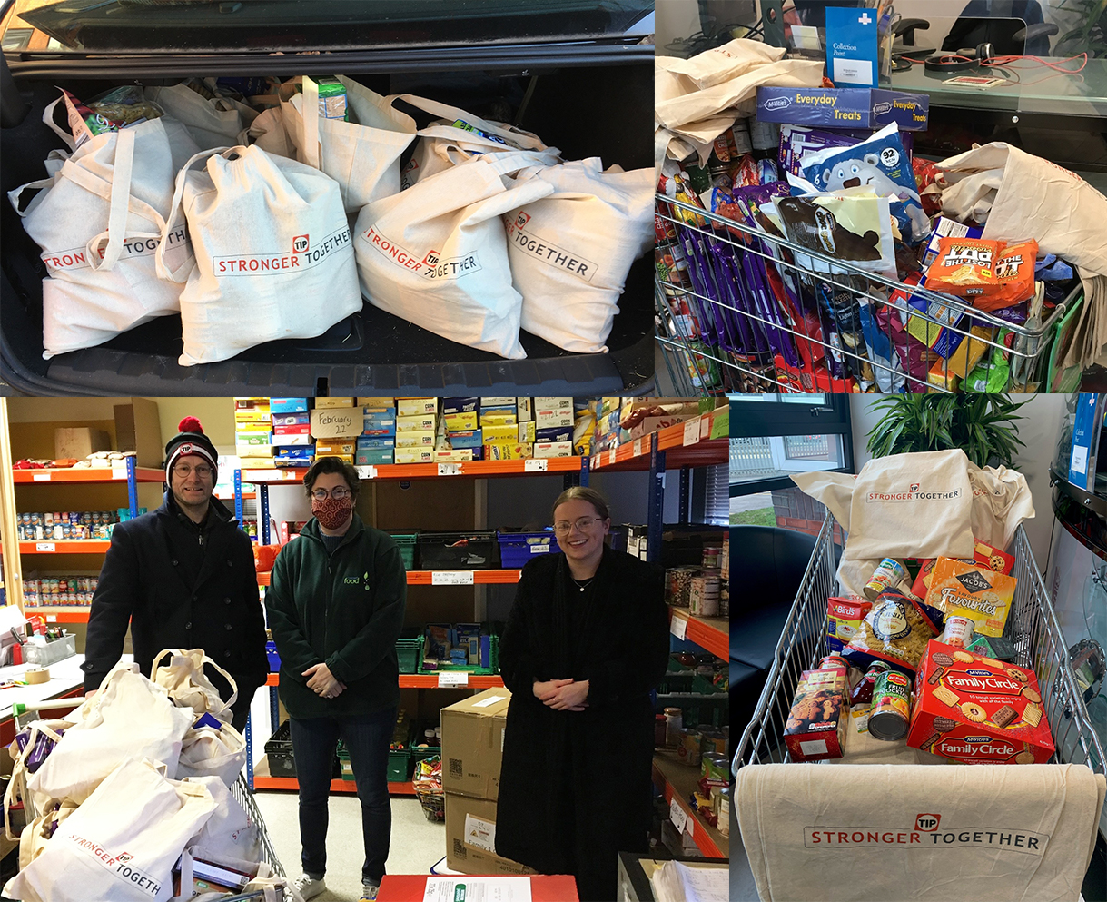 TIP UK Supports Global Food Drive | TIP Group