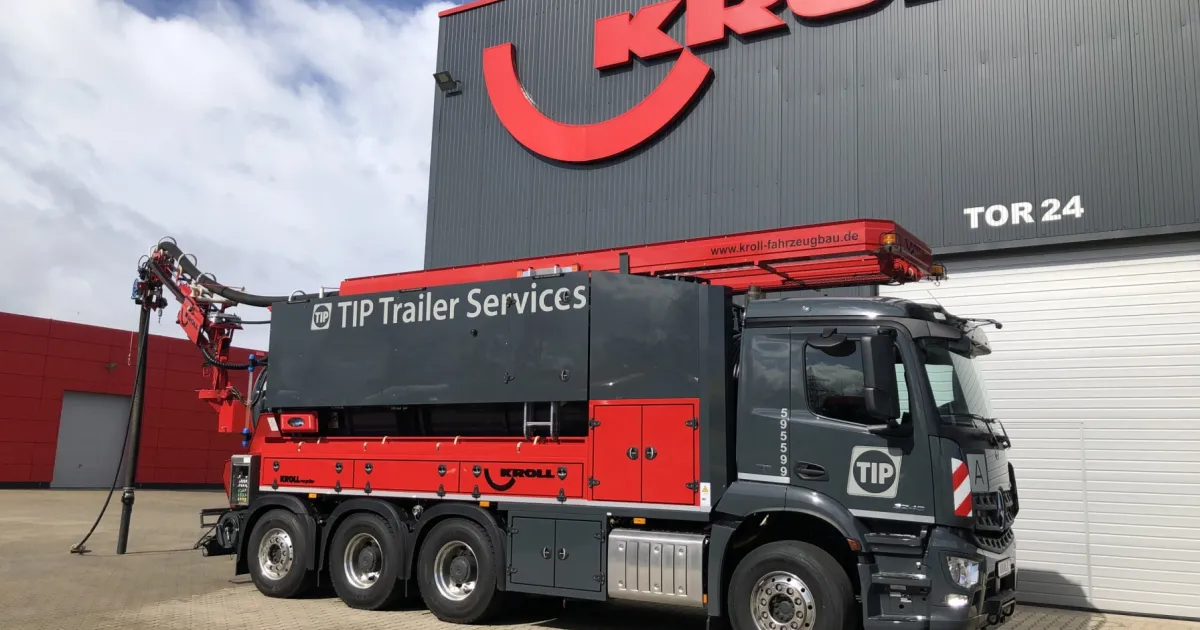 Vacuum tanker - leasing or rental | TIP Group