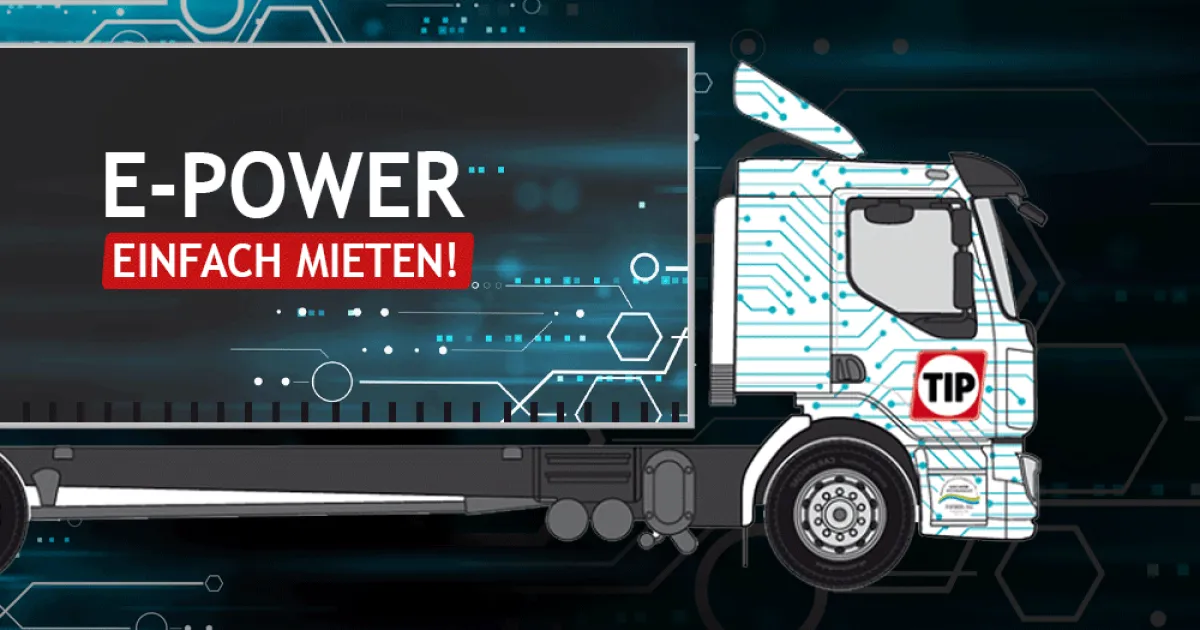Volvo FL 42 Electric mit Schiebeplanenaufbau | TIP Group
