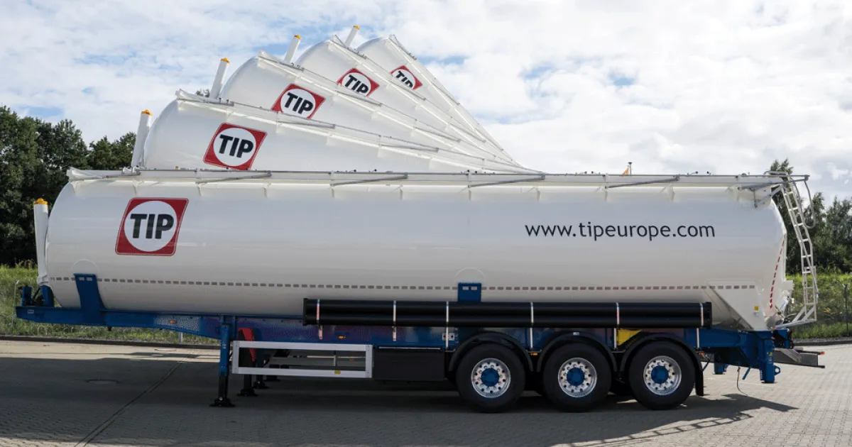 Aluminium powder tankers - leasing or rental | TIP Group