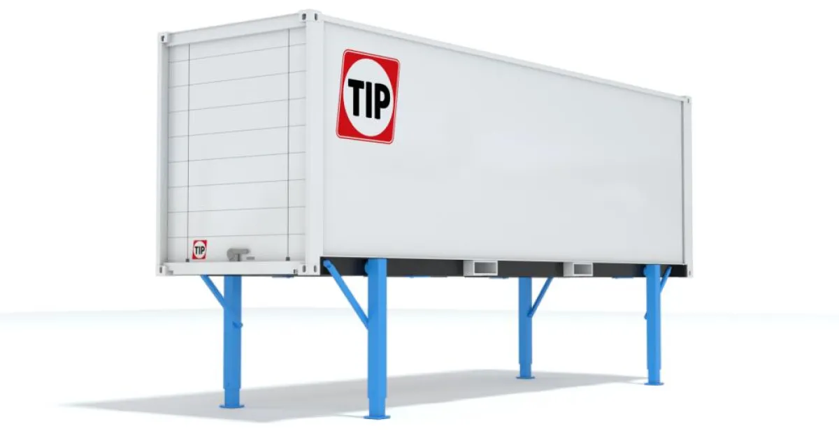 Swap body box trailer - leasing or rental | TIP Group