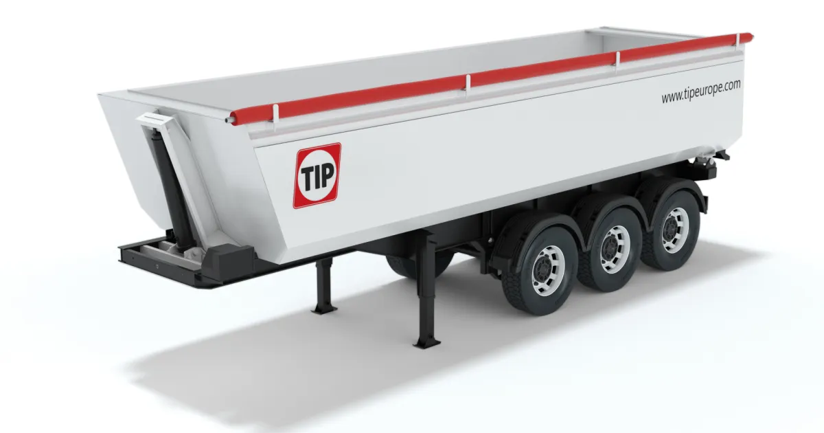 Tipper trailer - leasing or rental | TIP Group