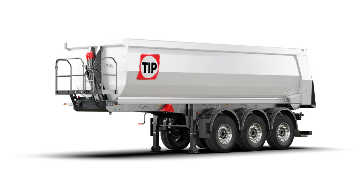 Tipper trailer - leasing or rental | TIP Group