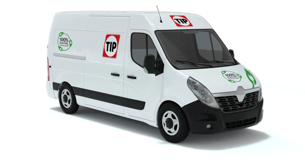 Location de véhicule utilitaire électrique | TIP Group