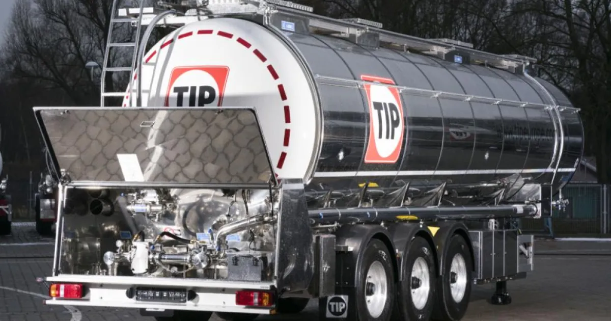 Food grade tanker - leasing or rental | TIP Group