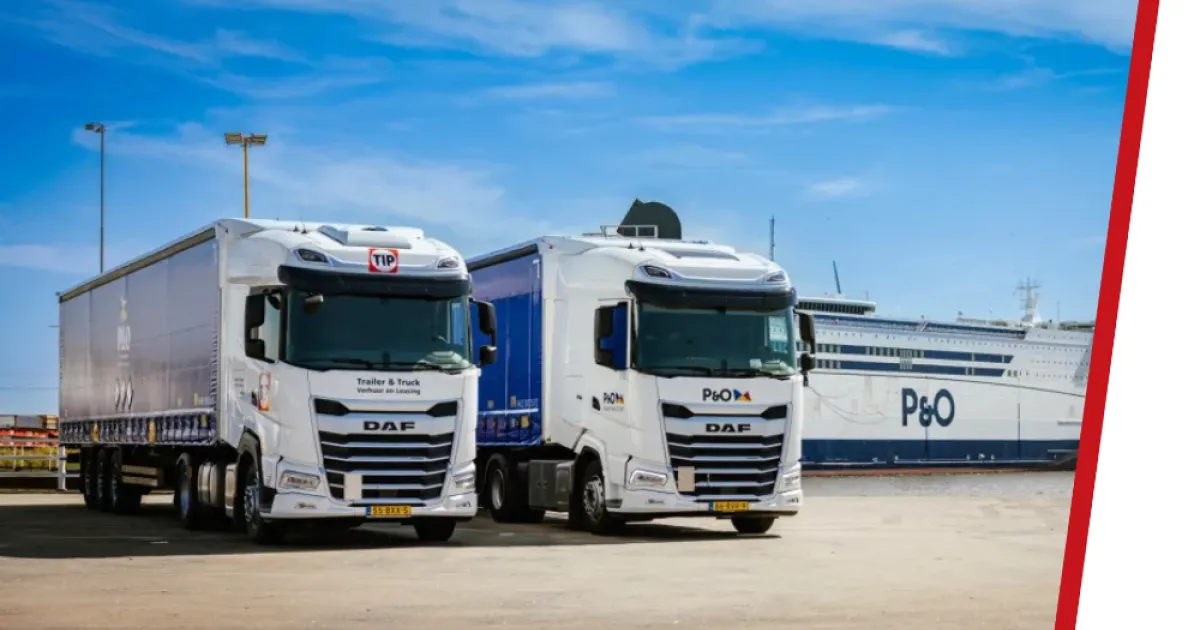 TIP Group supports P&O Ferrymasters with refurbishment of 304 trailers | TIP Group