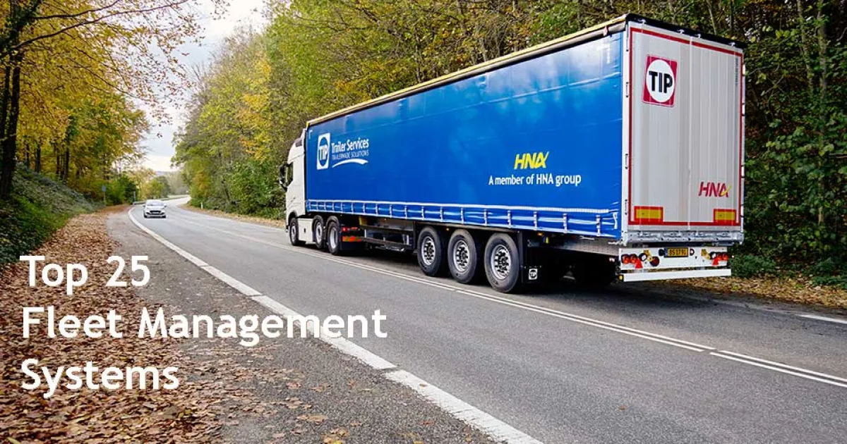 Top 25 Transport Fleet Management software | TIP Group