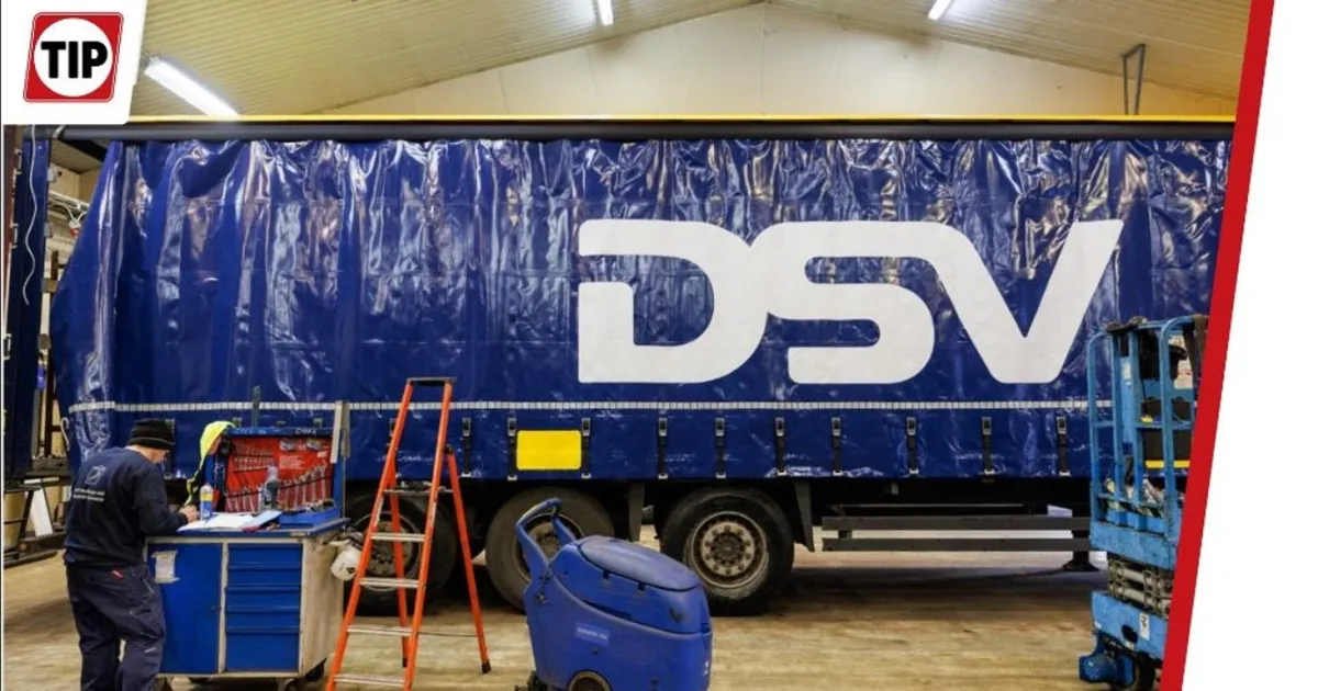 TIP Group og DSV fortsætter deres trailer-refurbishment-program, der ...
