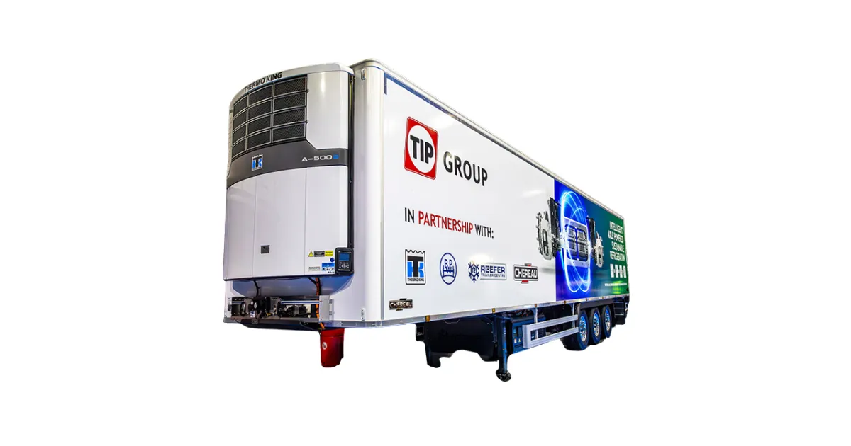 TIP trials another e-reefer technology - this time its axle energy ...