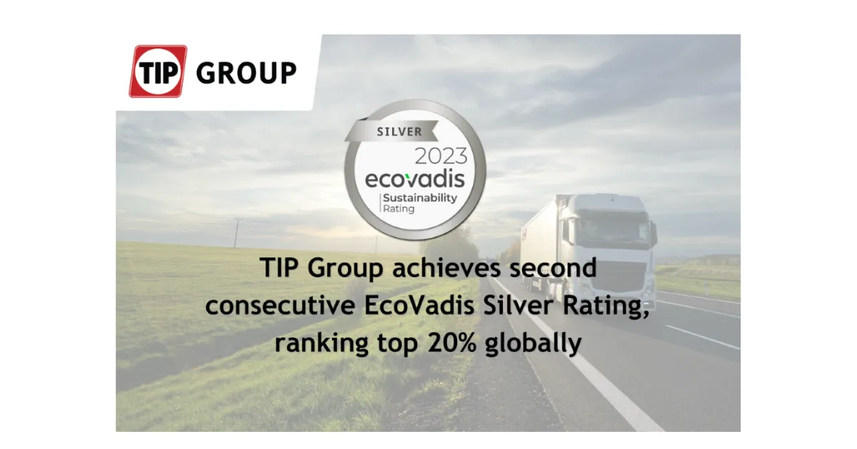 TIP Group secures EcoVadis Silver Rating for second consecutive year ...