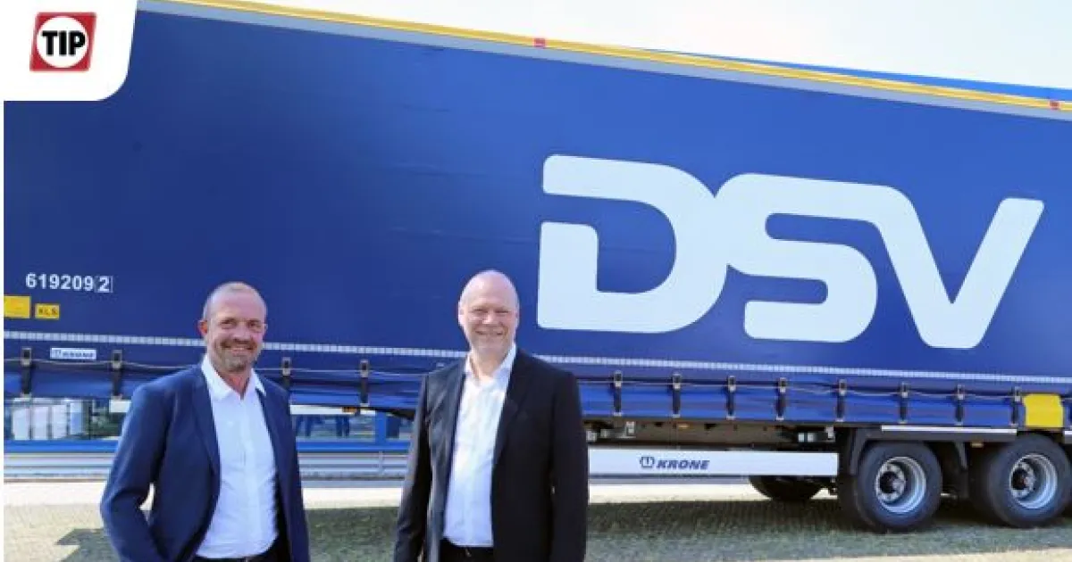 TIP delivers 75 curtainsiders to DSV in Sweden | TIP Group