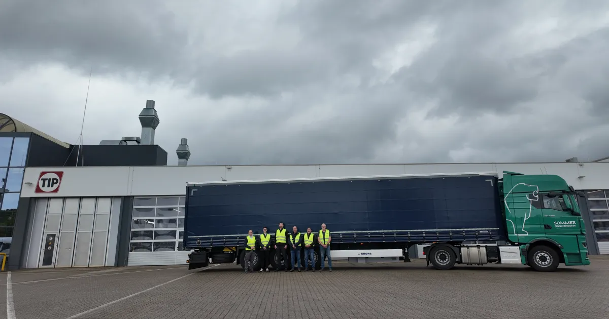 Propelled trailer pilot now on German roads! | TIP Group