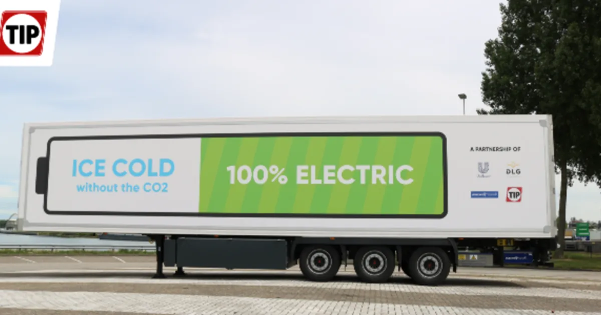 The first e-reefer trial is a success! | TIP Group