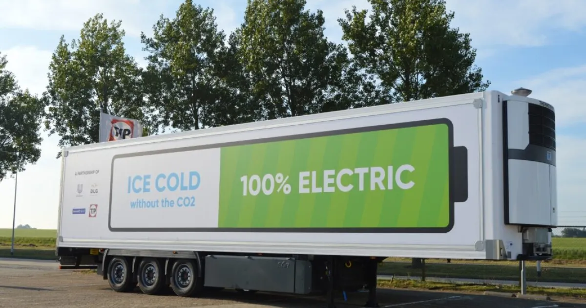 Electric reefer trailers | TIP Group